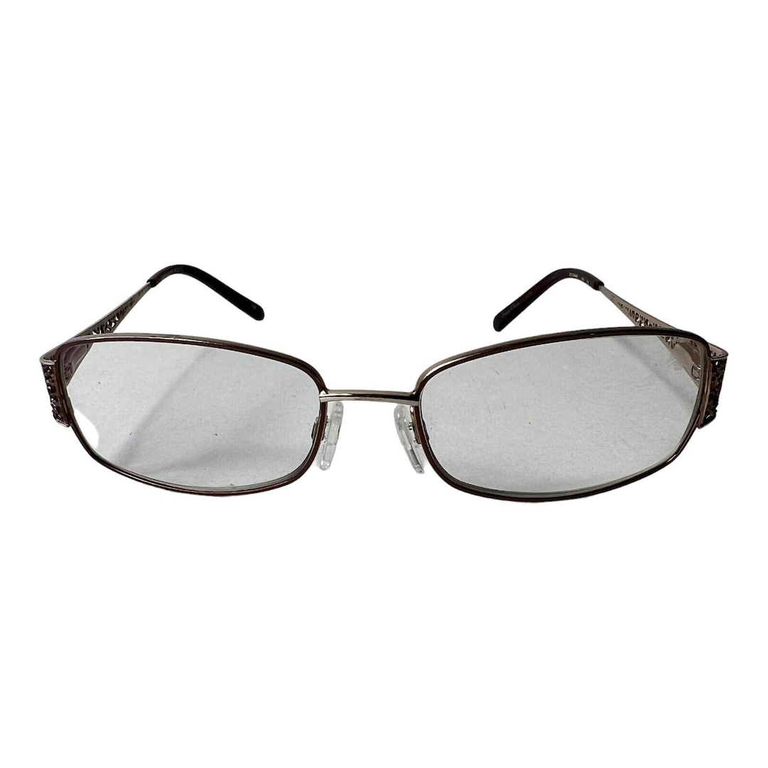 Sophia Loren M 225 Eyeglasses Frames Brown Rectangle Metal Zyloware 168 ...