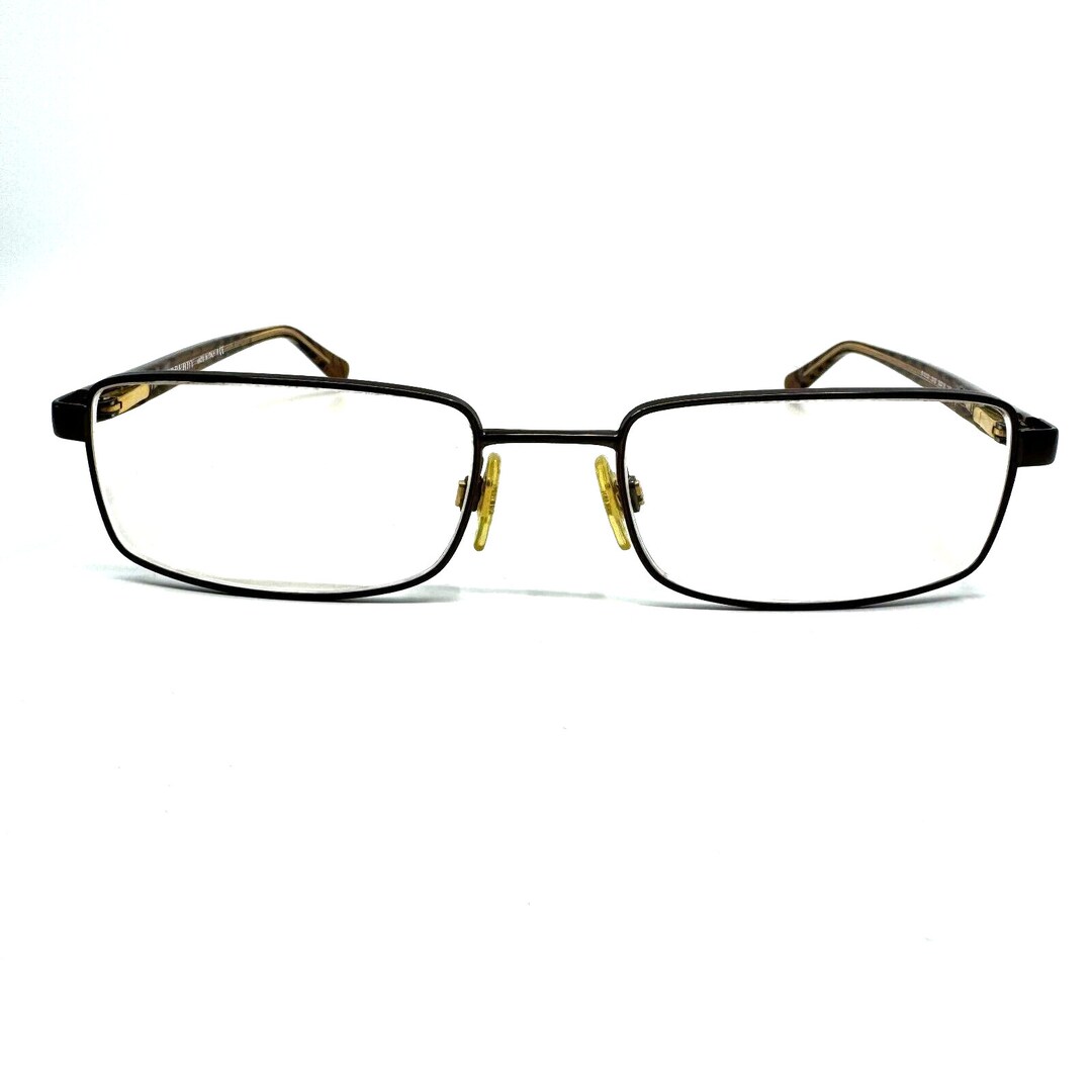 Burberry Eyeglasses Frame B 1013 1012 53-18-140 Brown Flex Hinge H9499 ...