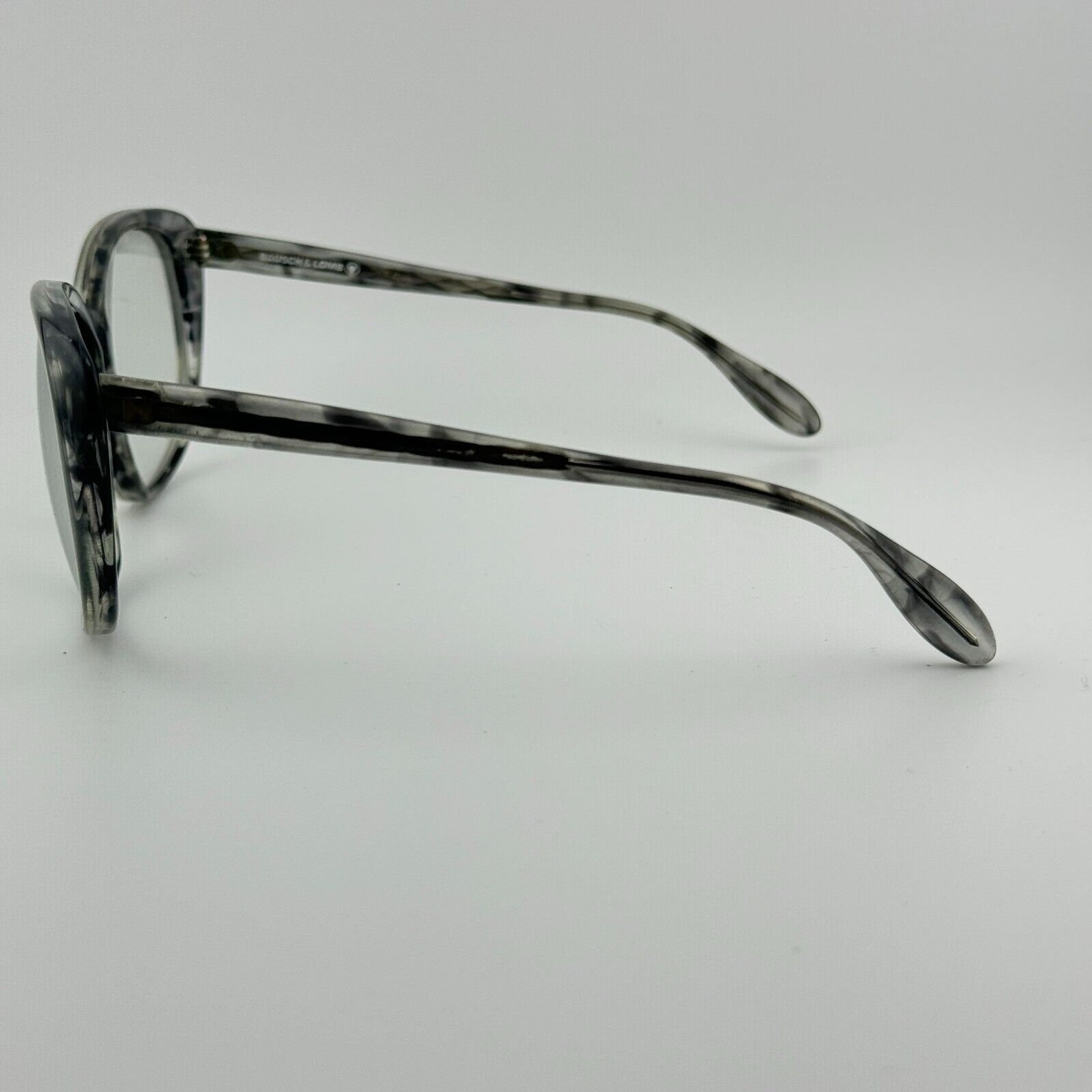 Bausch and Lomb Eyeglasses Frames Gray Halston 103 Frames Only H12230 ...