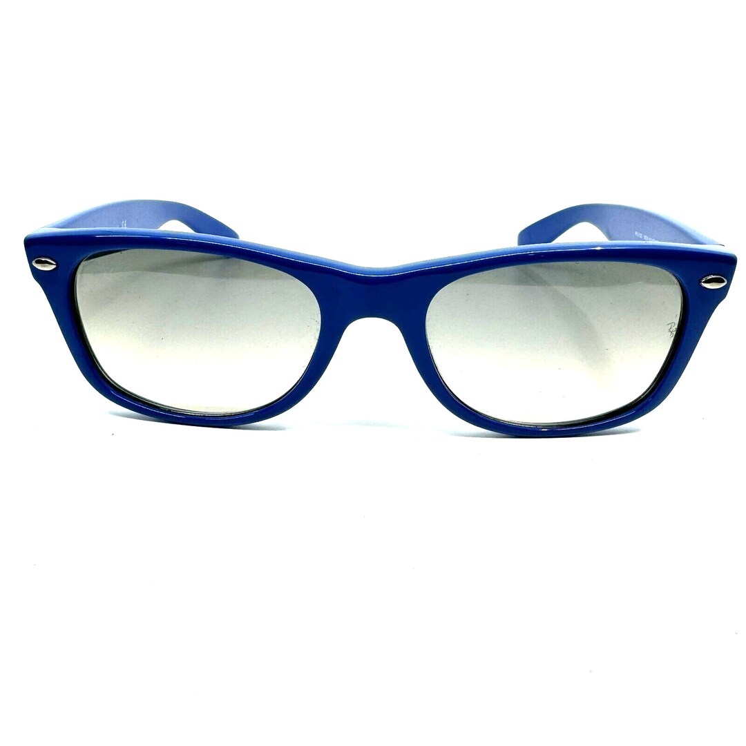 Ray-ban Rb 2132 New Wayfarer Blue Sunglasses Frames 756/32 52-18 H11824 ...