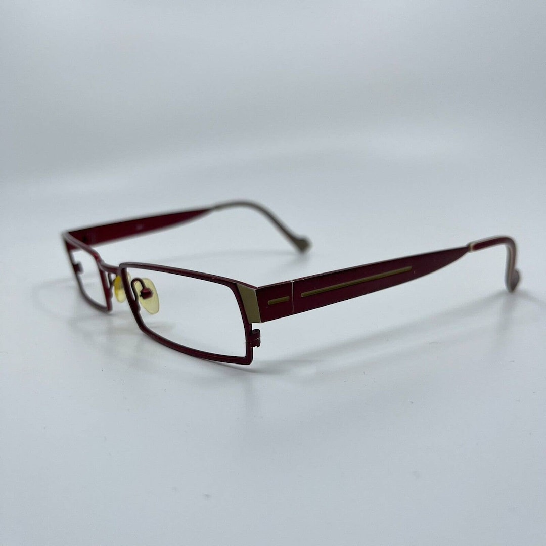OGI Evolution Eyeglasses Frames Red Japan Mod.3056 50-19-135 H6792 - Etsy