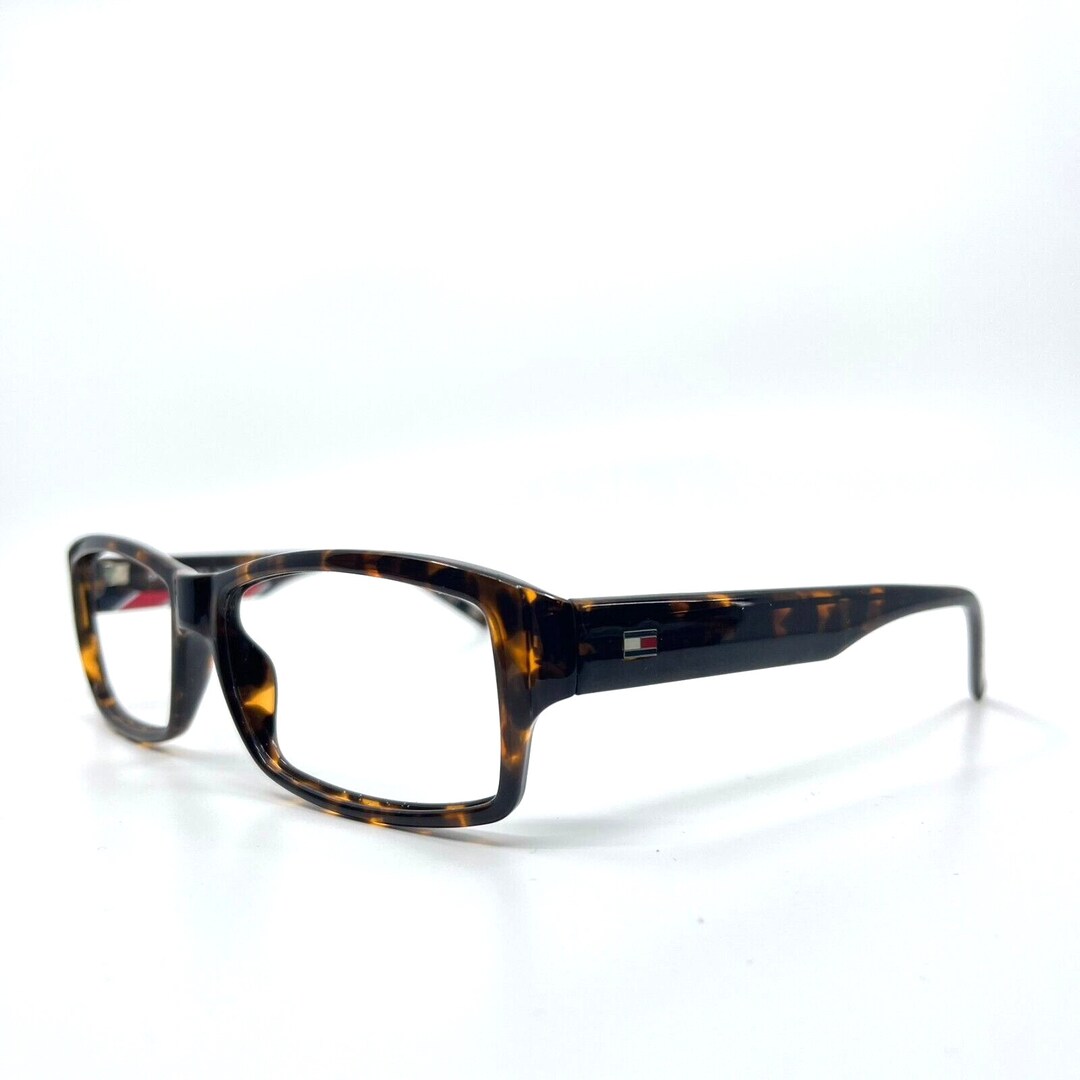 Tommy Hilfiger TH7240P TO-1 Havana Womens Square Eyeglasses 56-16-130 H6497 - Etsy