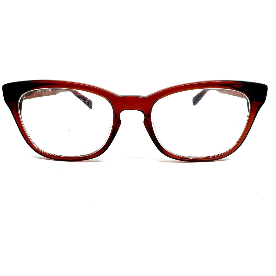 Warby Parker Finch-606 Eyeglasses Frames Orange Brown 52-18-140 H10009 - Etsy