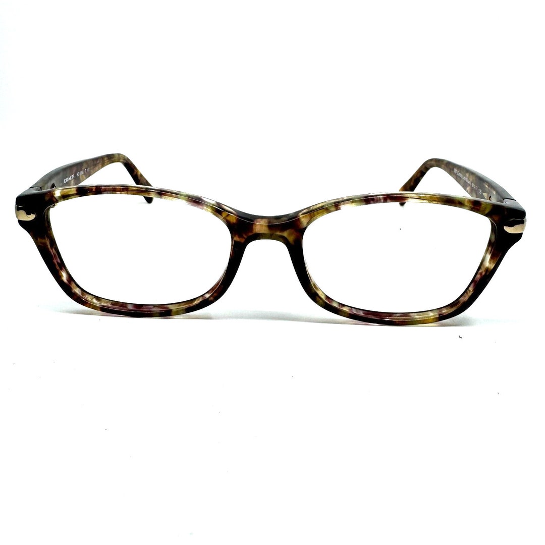 Coach HC 6065-5287 Light Brown Confetti Eyeglasses Frames 51-17-135 ...