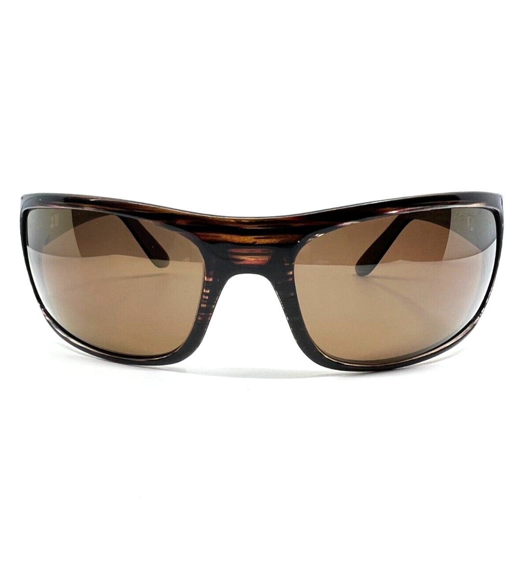 Maui Jim Mens Peahi Sunglasses Frame Brown Mj 202 10 Etsy