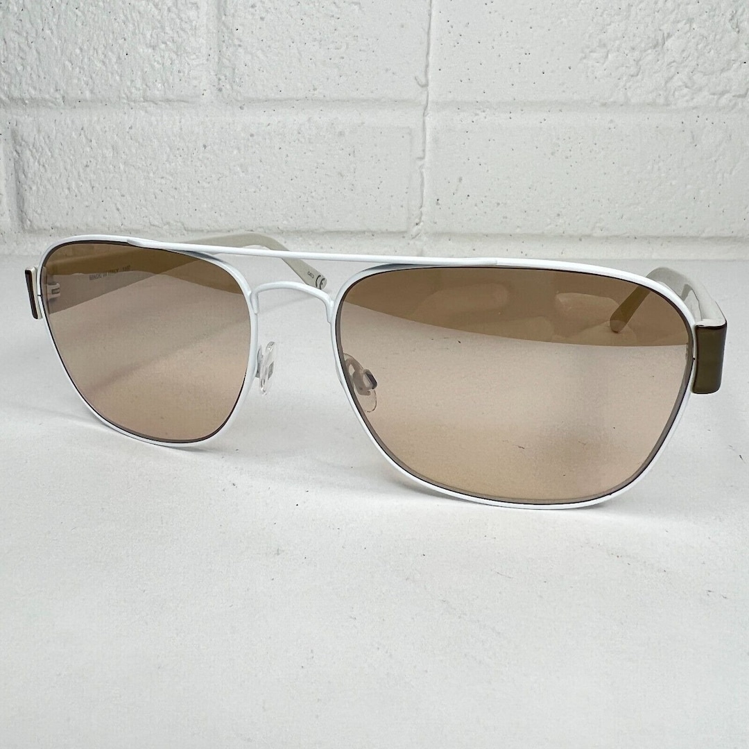 Exalt Cycle Rueda C1 Eyeglasses Frames White Square Vintage Rare 58-16 ...
