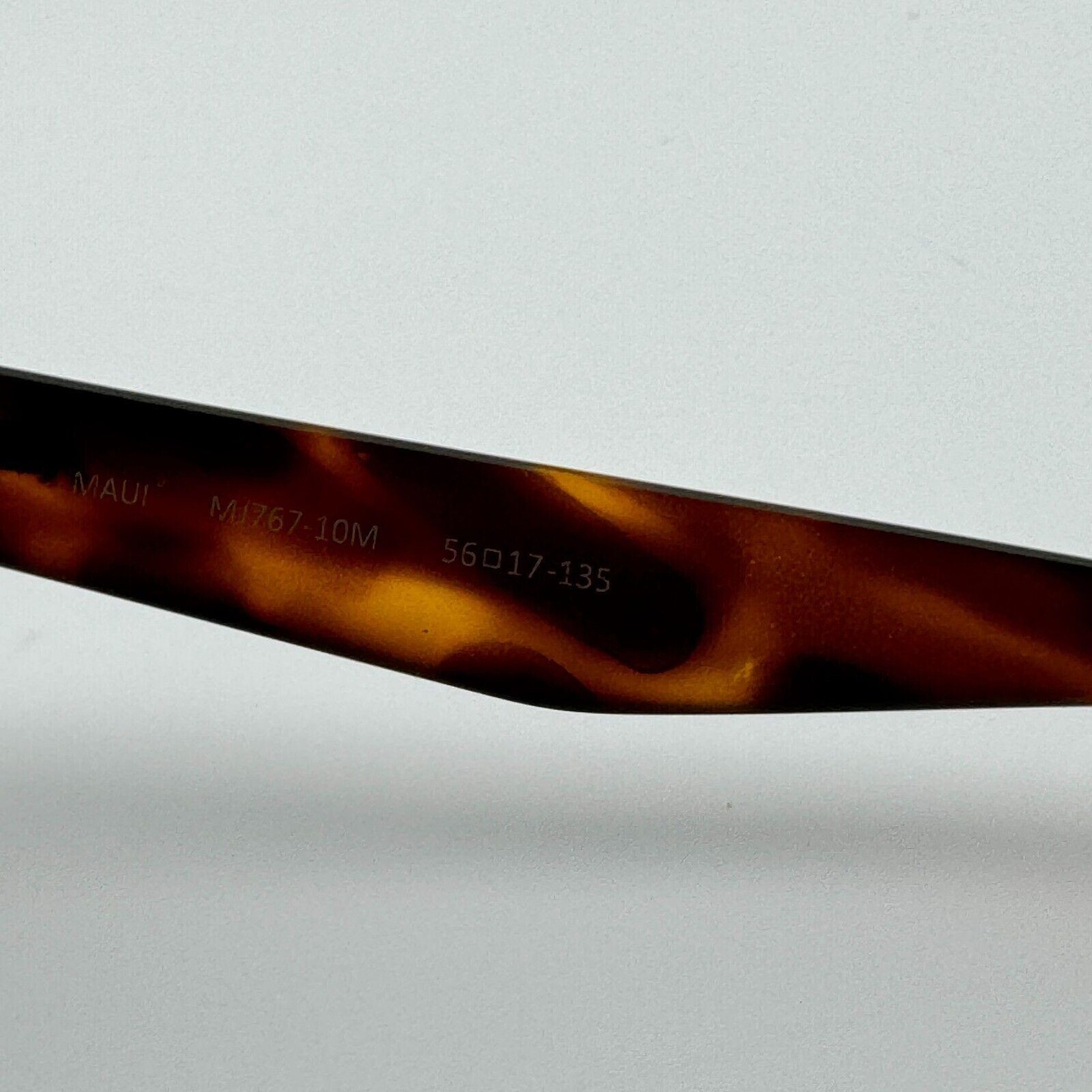 Maui Jim Secrets MJ 767-10M Matte Tortoise 56-17-135 Sunglasses Frame ...