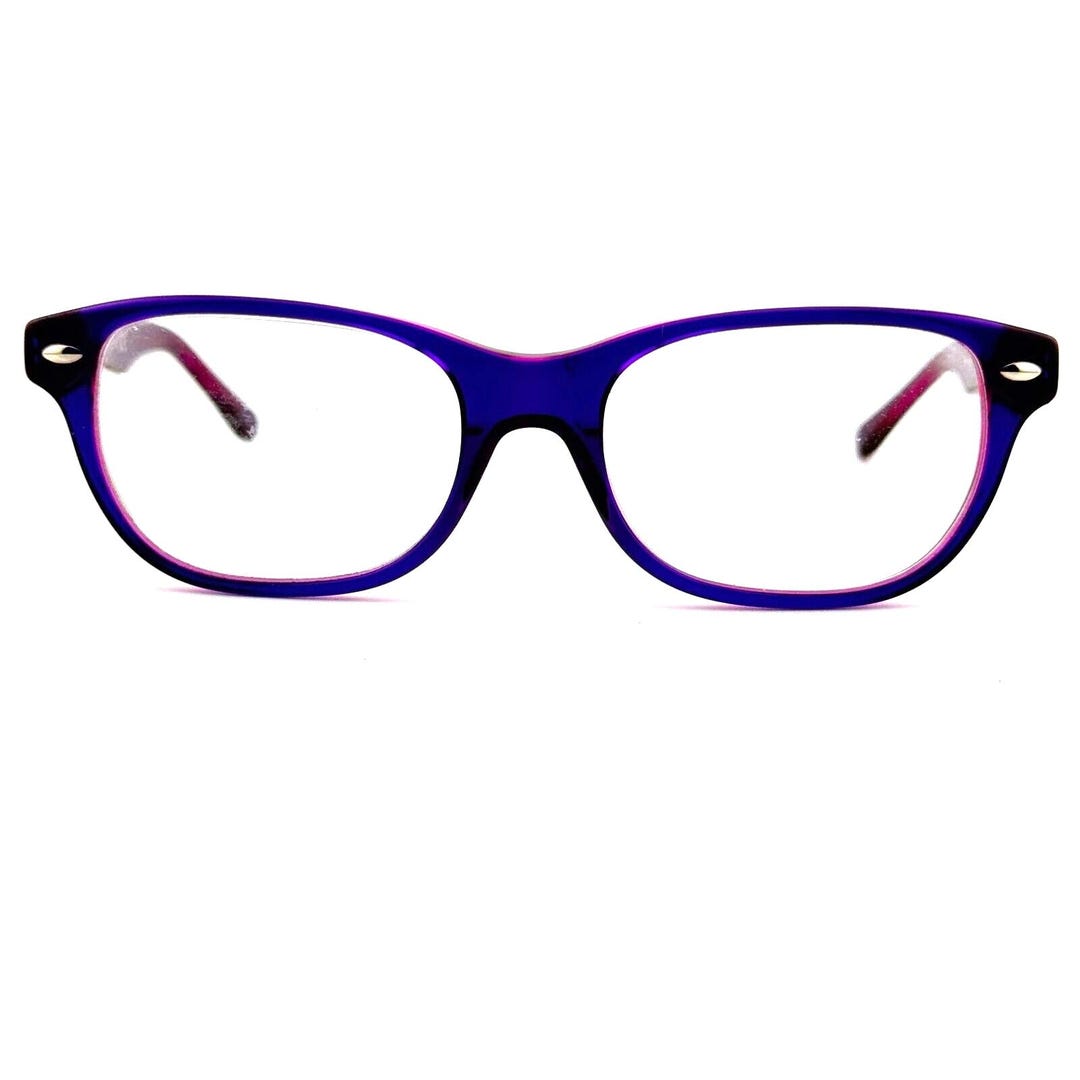 Ray-ban RB1555 3666 Eyeglasses Frame Purple Square Full Rim 48-16-130 ...