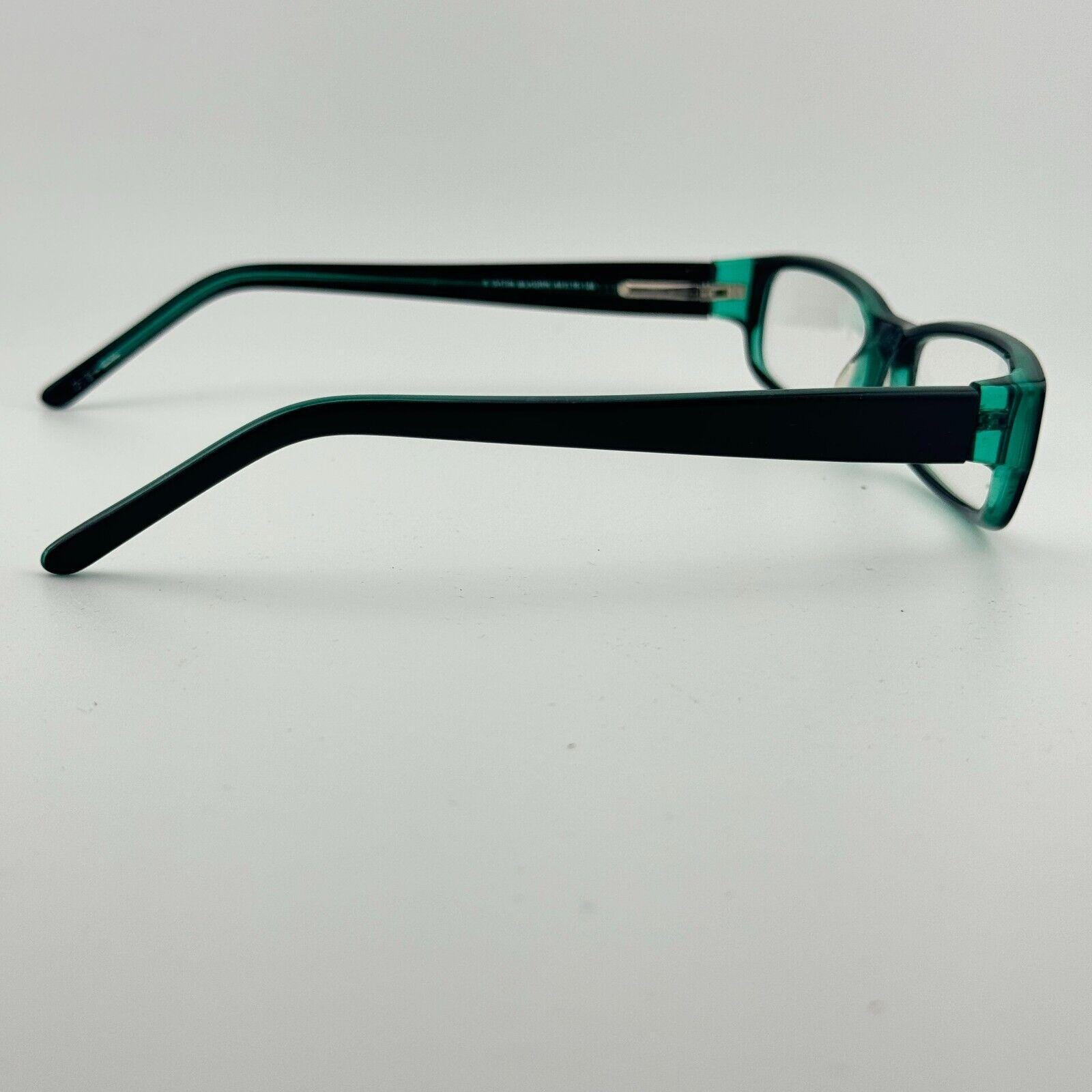 Bongo Eyeglasses Frames Black Green B Satin Small 49-16-130 H13058 - Etsy