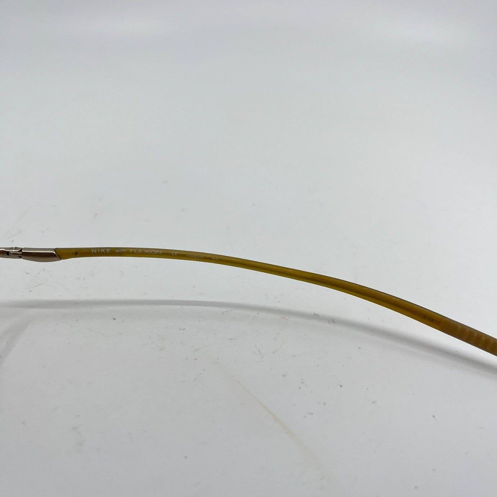 NIKE FLEXON 4084 718 Rectagnular Semi-rimless Sport Eyeglasses Frame 53 ...