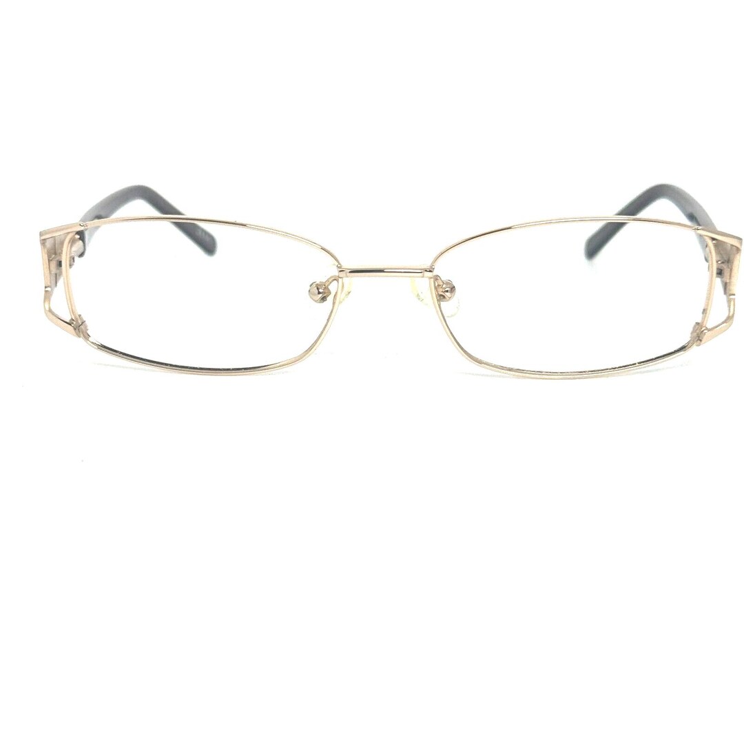 ZENNI Full Rim Metal Mens Rectangle Eyeglasses Optical Frame Gold ...