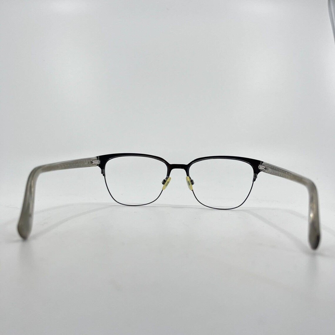 Cole HAAN CH4031 001 Blk Mens Half Rim Eyeglass Frames H7361 - Etsy Canada