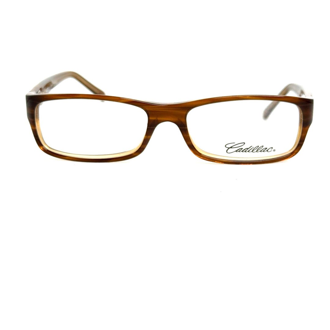 Cadillac Eyeglasses Frame CTS5104 TM GM 50-17-140 Brown Full Rim 20085 ...