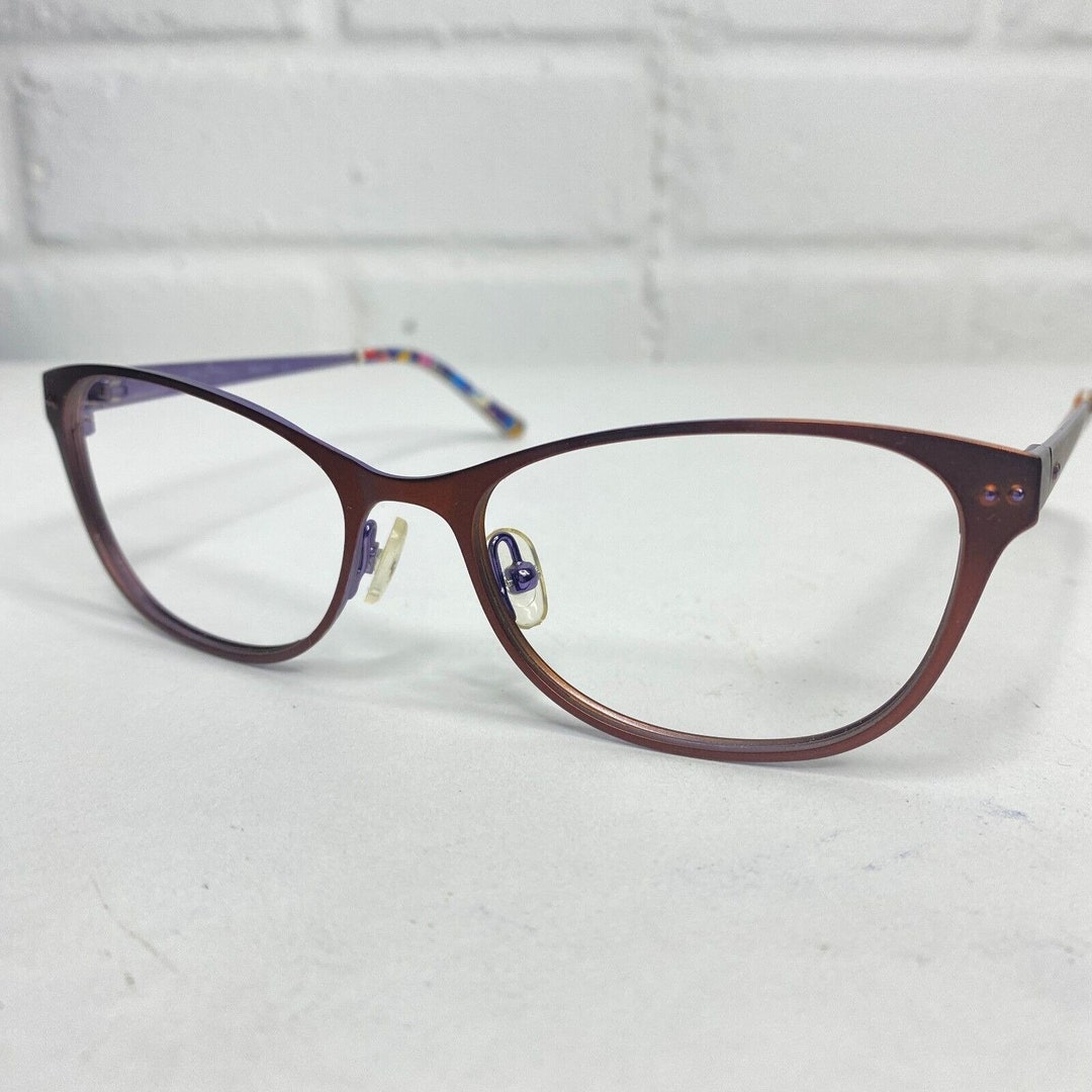 Vera Bradley Eyeglasses Frame IMT 49-16-125 Alexis Bronze/lilac ...