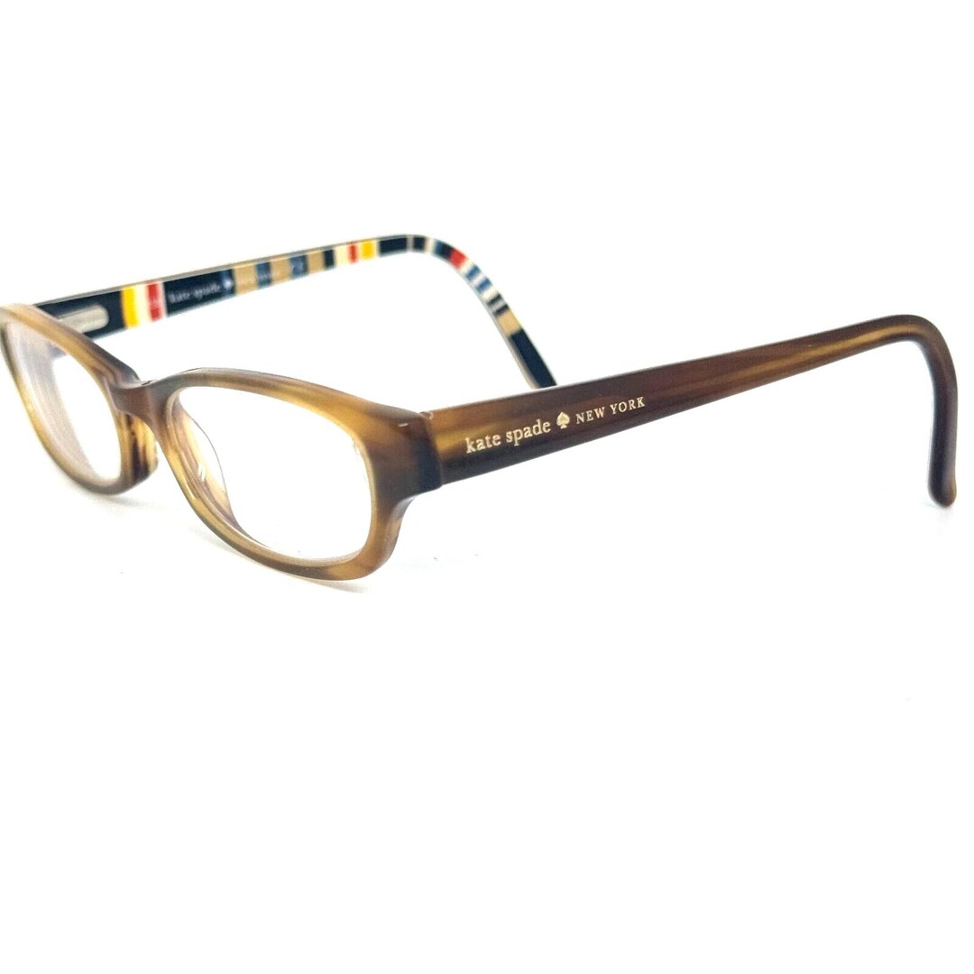 KATE SPADE Twyla JZS Tortoise Womens Oval Full Rim Eyeglasses 50-16-135 ...