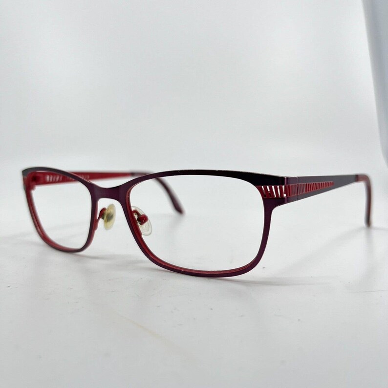 Wittnauer Miranda Cherry Red Women Frame Eyeglasses Designer 53-17-135 ...