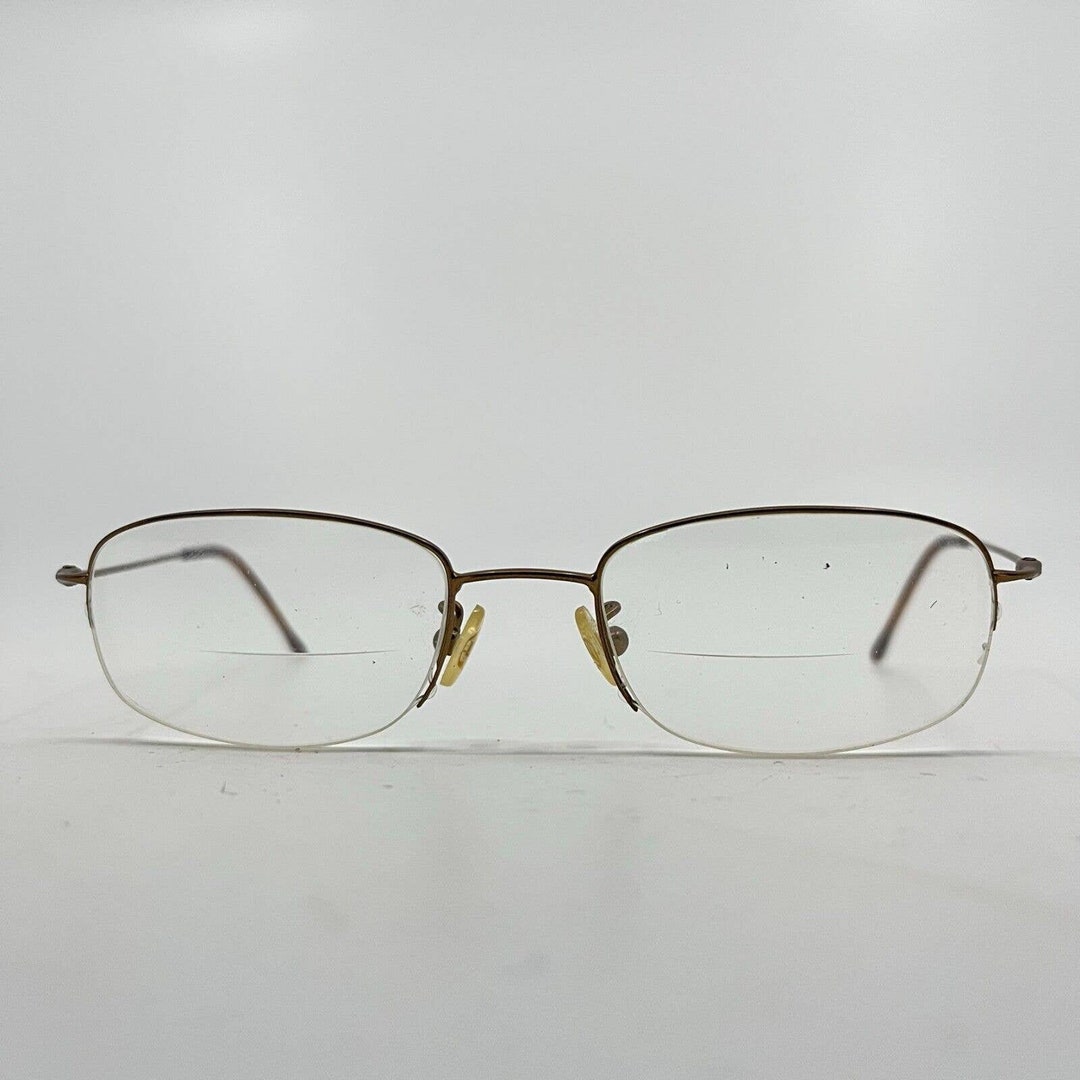 Ralph Lauren Eyeglasses Polo 398 KIE Light Brown Rimless Metal 50-19 ...