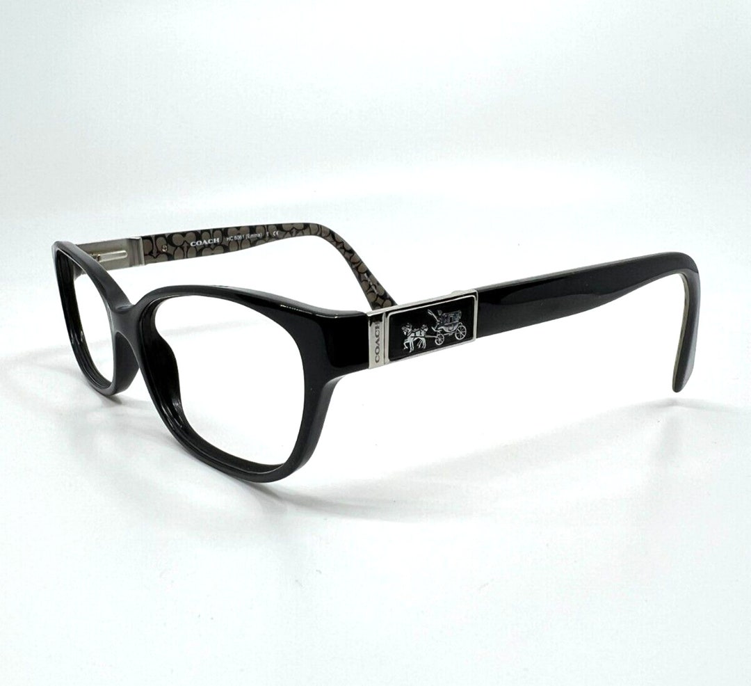 Coach HC6061 Eyeglasses Frames 5261 Black/black - Etsy