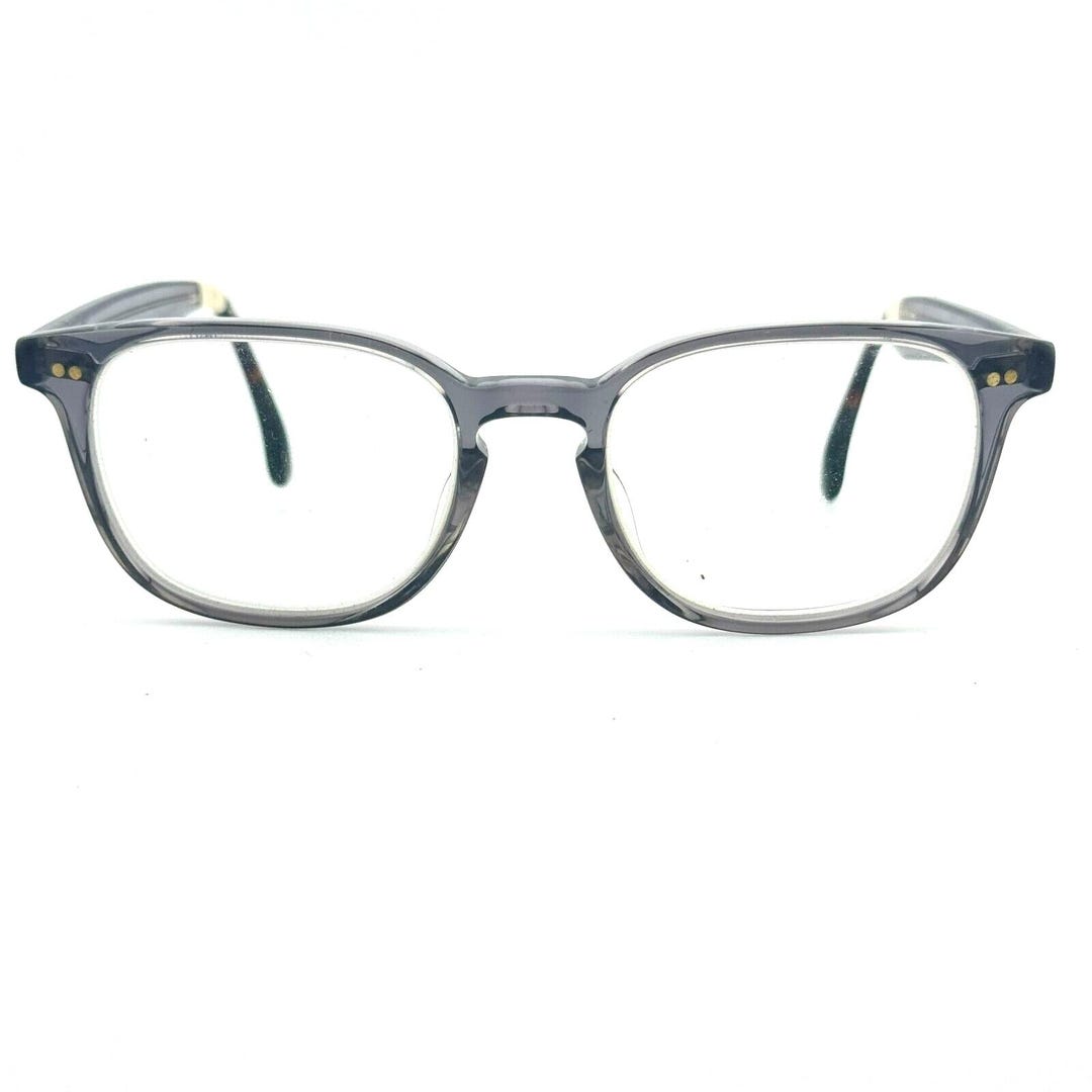 TOMS Eyeglasses Frames Jasper Gray 10005506 51-19-147 Clear Full Rim ...