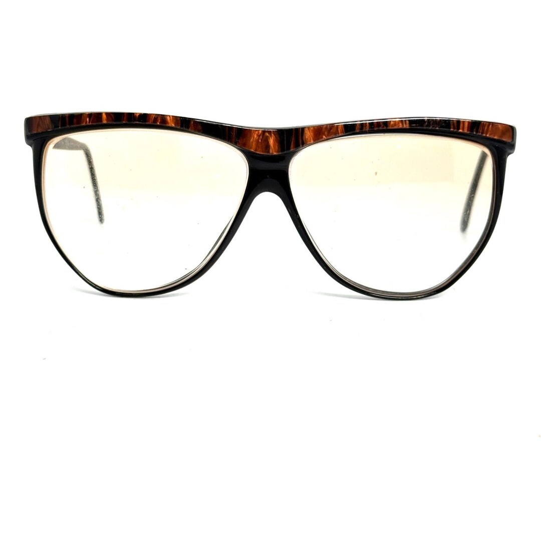 Ellen Tracy Eyeglasses Frames Oversized Brown Black Full Rim 20098 - Etsy