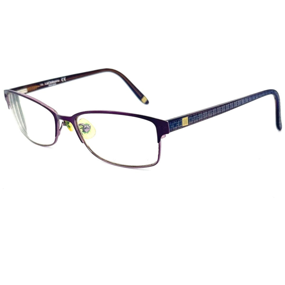 LIZ CLAIBORNE L367 0F57 Eyeglasses Frame 53-16-135 Purple Blue H14574 ...