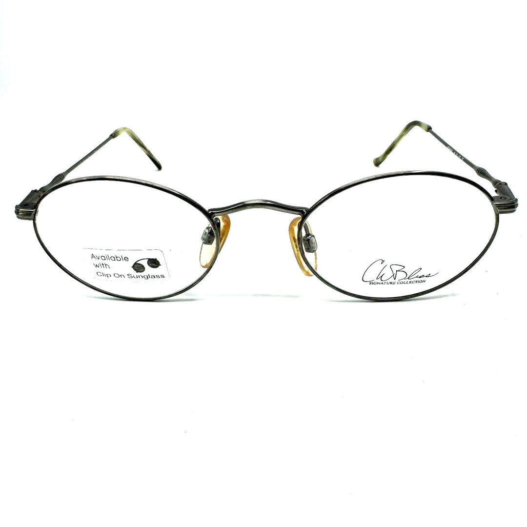 Kenmark Eyeglasses Frames Gallery Silver Round Tortoise 49-20-140 ...