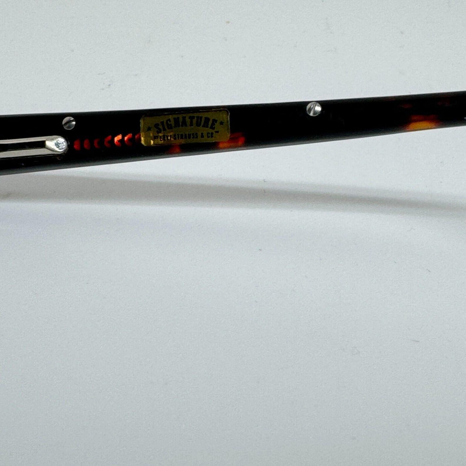 Levi’s LS4016 TOR 51-18-135 Brown Metal Full Rim Eyeglasses Frame ...