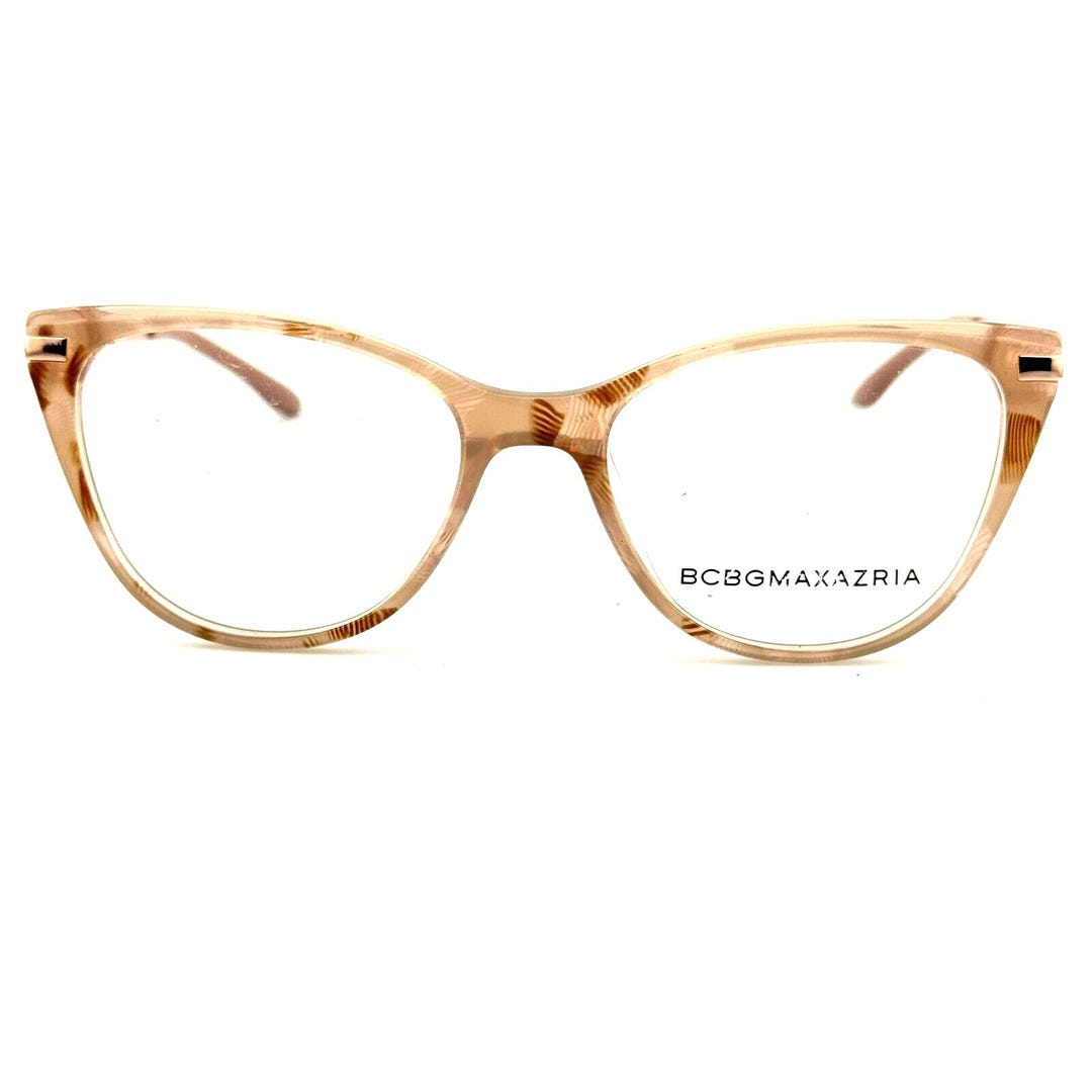 BCBGMAXAZRIA Arielle Blush Fade Cat Eye Eyeglasses Frames 51-17-130 ...