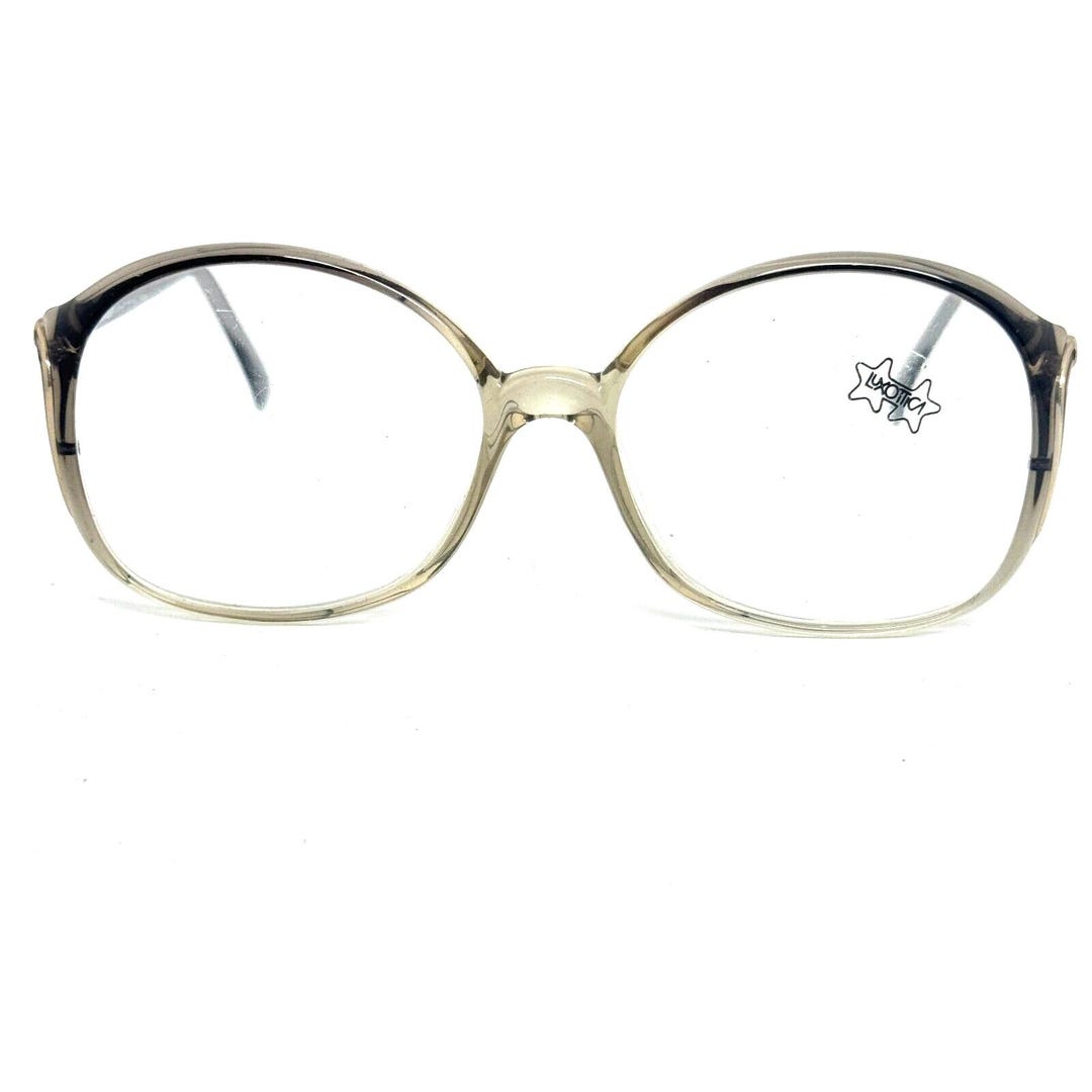 Luxottica 4601 Eyeglasses Frames Beige Black Round 52-17-140 H14405 - Etsy