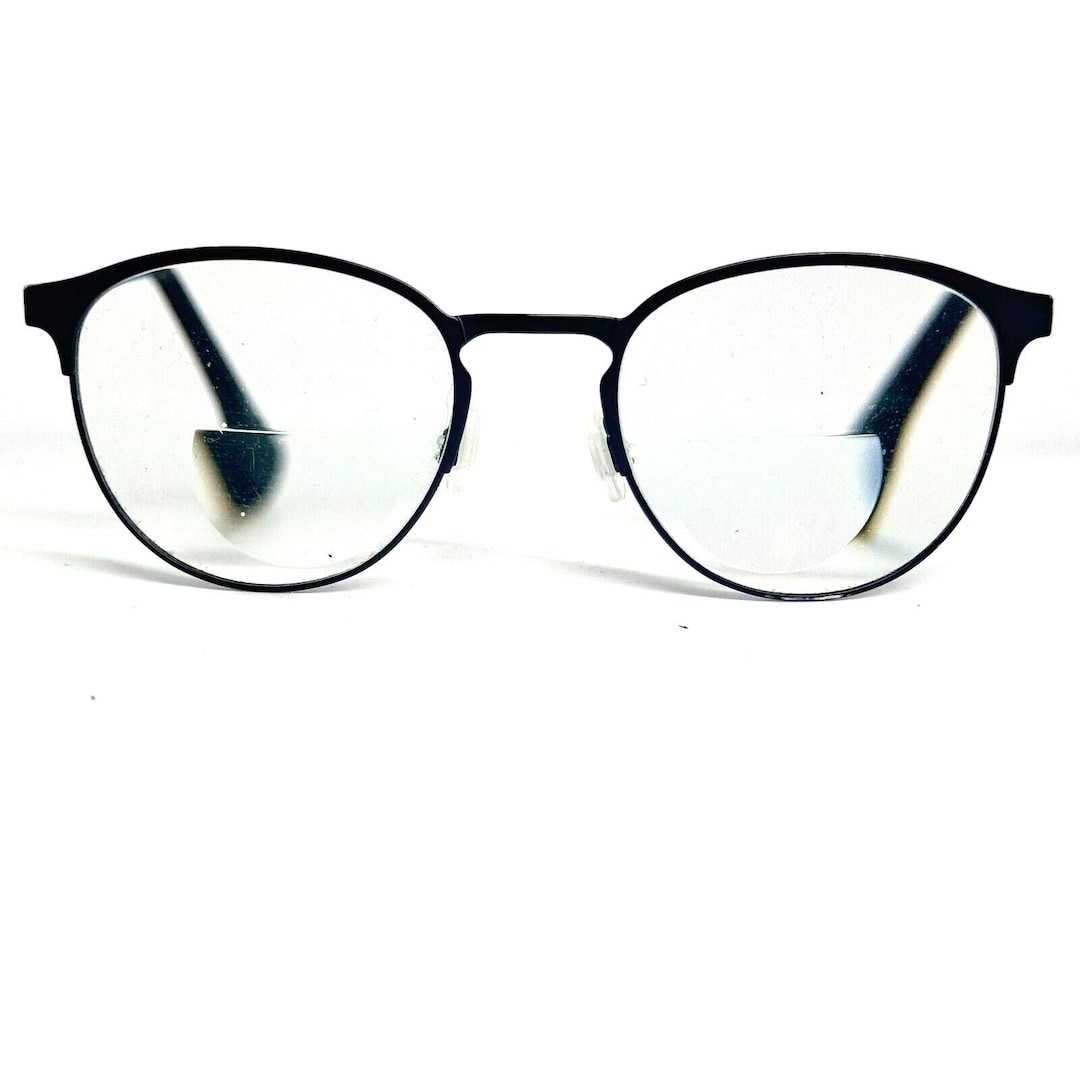 Marchon Eyeglasses Frames Flexon E1089 412 Matte Navy Blue Round 51-20 ...