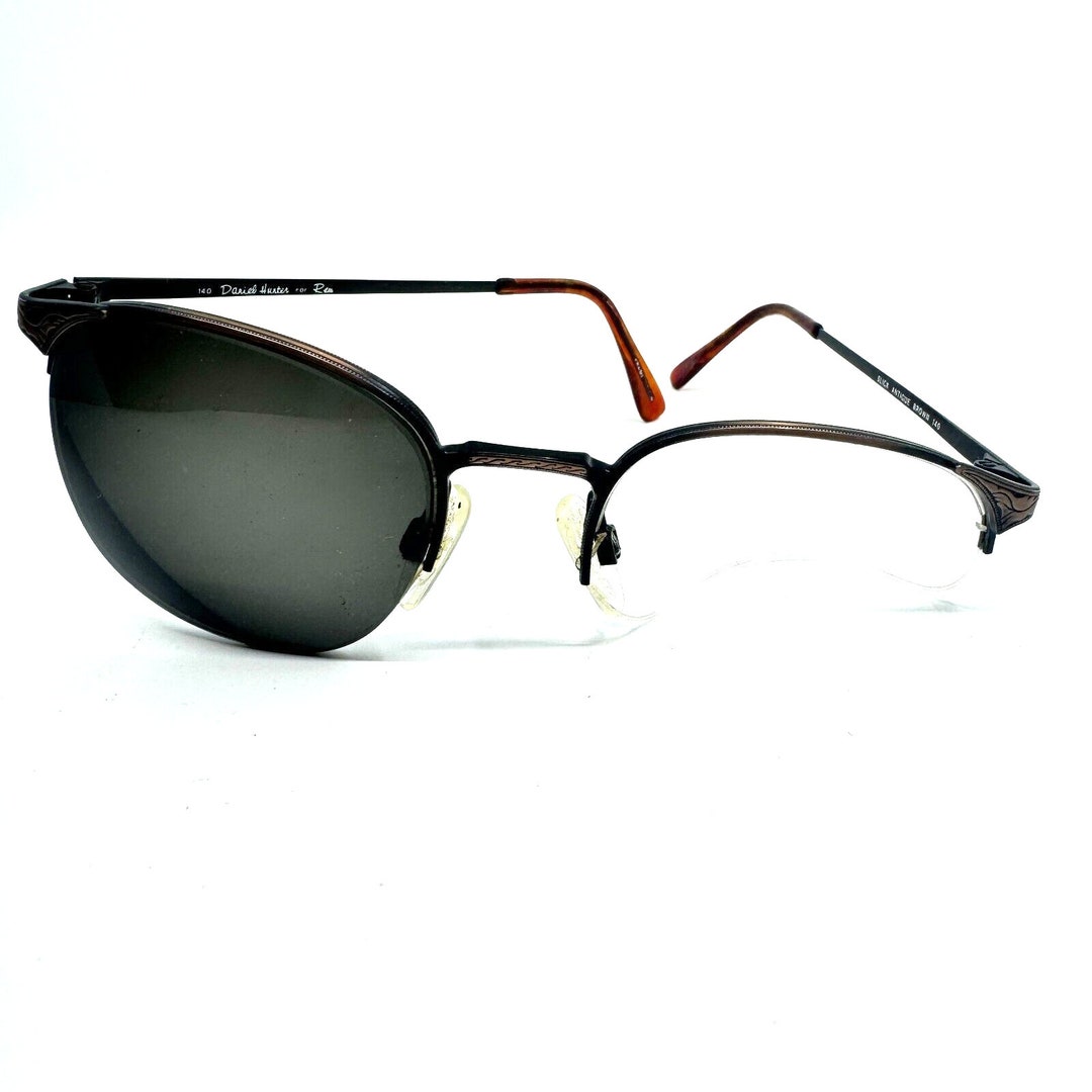 Daniel Hunter Eyeglasses Eyeglass Frames Slick Brown Metal H10018 - Etsy