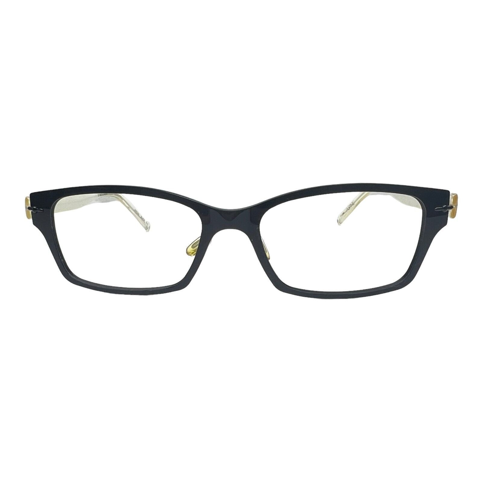 Aspire Special Black Eyeglasses Frames Square Full Rim Cat Eye 52-17 ...