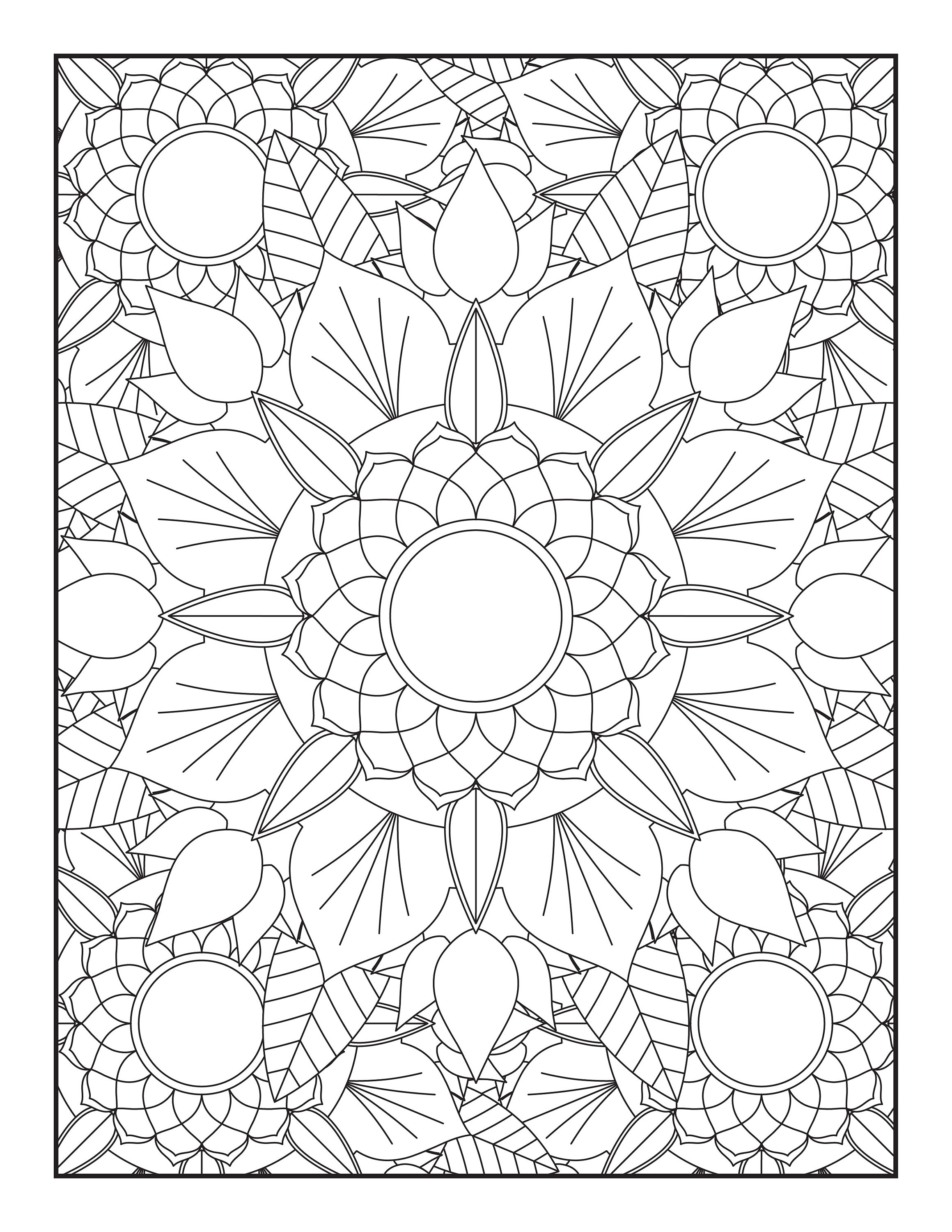 Mandala Coloring Pages, 20 Pages of Beautiful Images to Color for ...