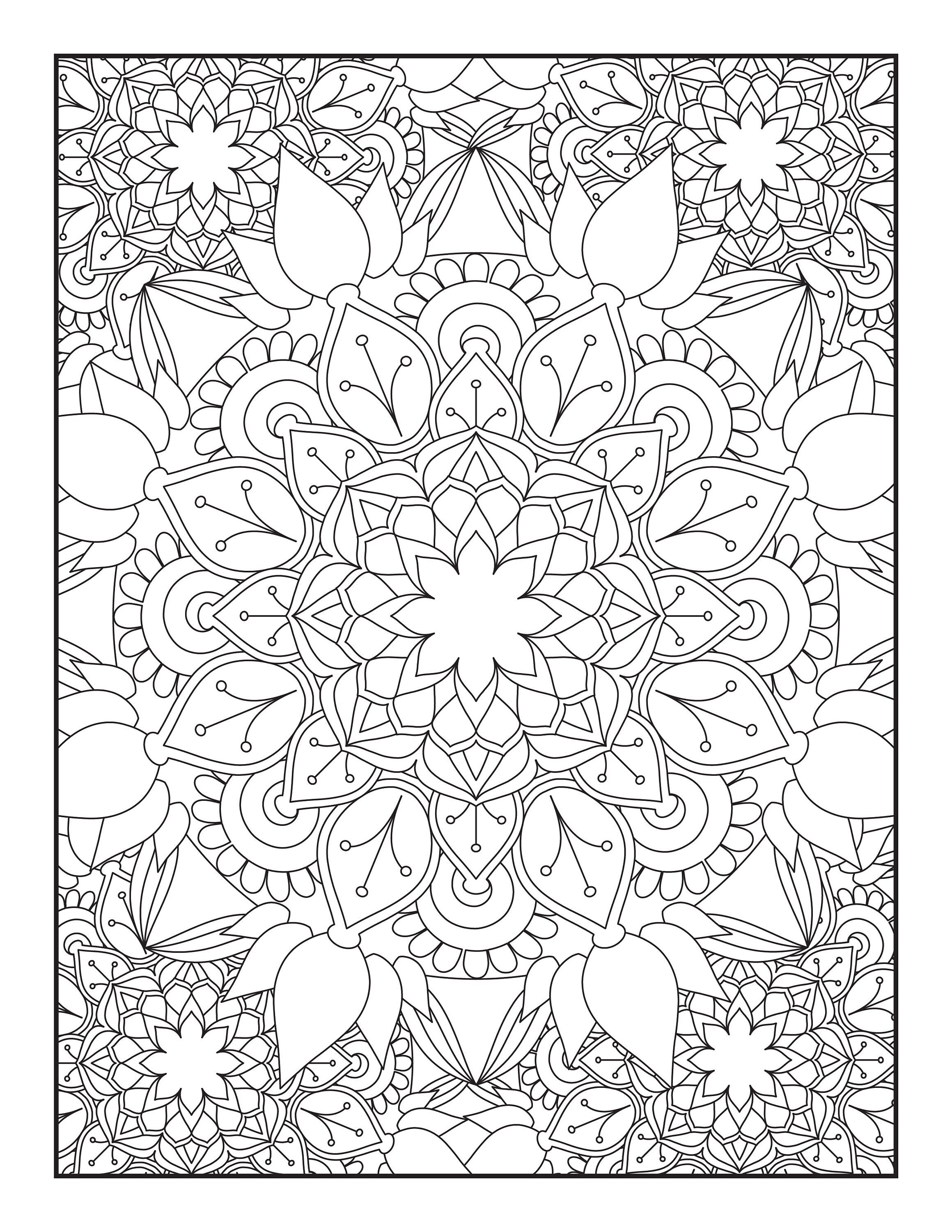 Mandala Coloring Pages, 20 Pages of Beautiful Images to Color for ...