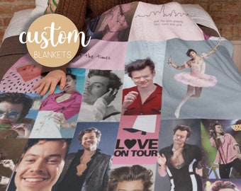 Harry Styles Merch Blanket - Etsy UK
