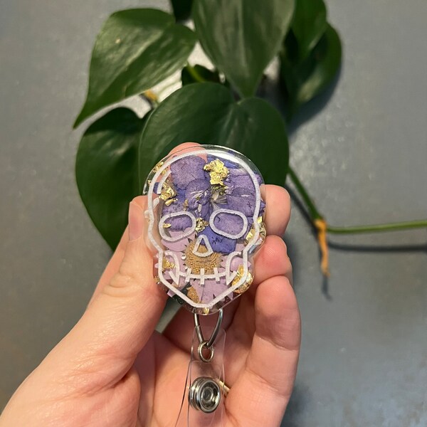 Resin Badge Reel - Etsy