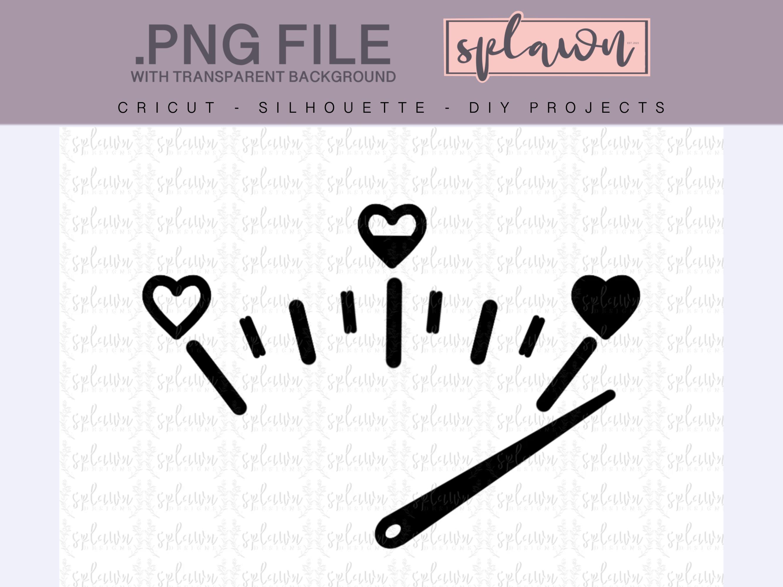 Love Meter Drawing SVG PNG, Transparent Background, Cricut Silhouette ...