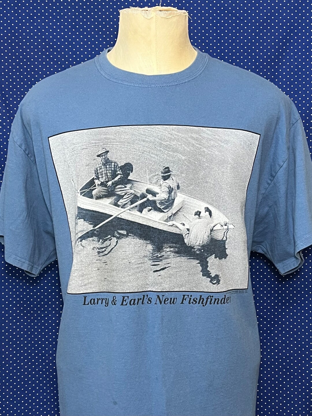 Vintage Late 90’s-y2k Larry & Earl’s New Fishfinder T-shirt, Roomy ...