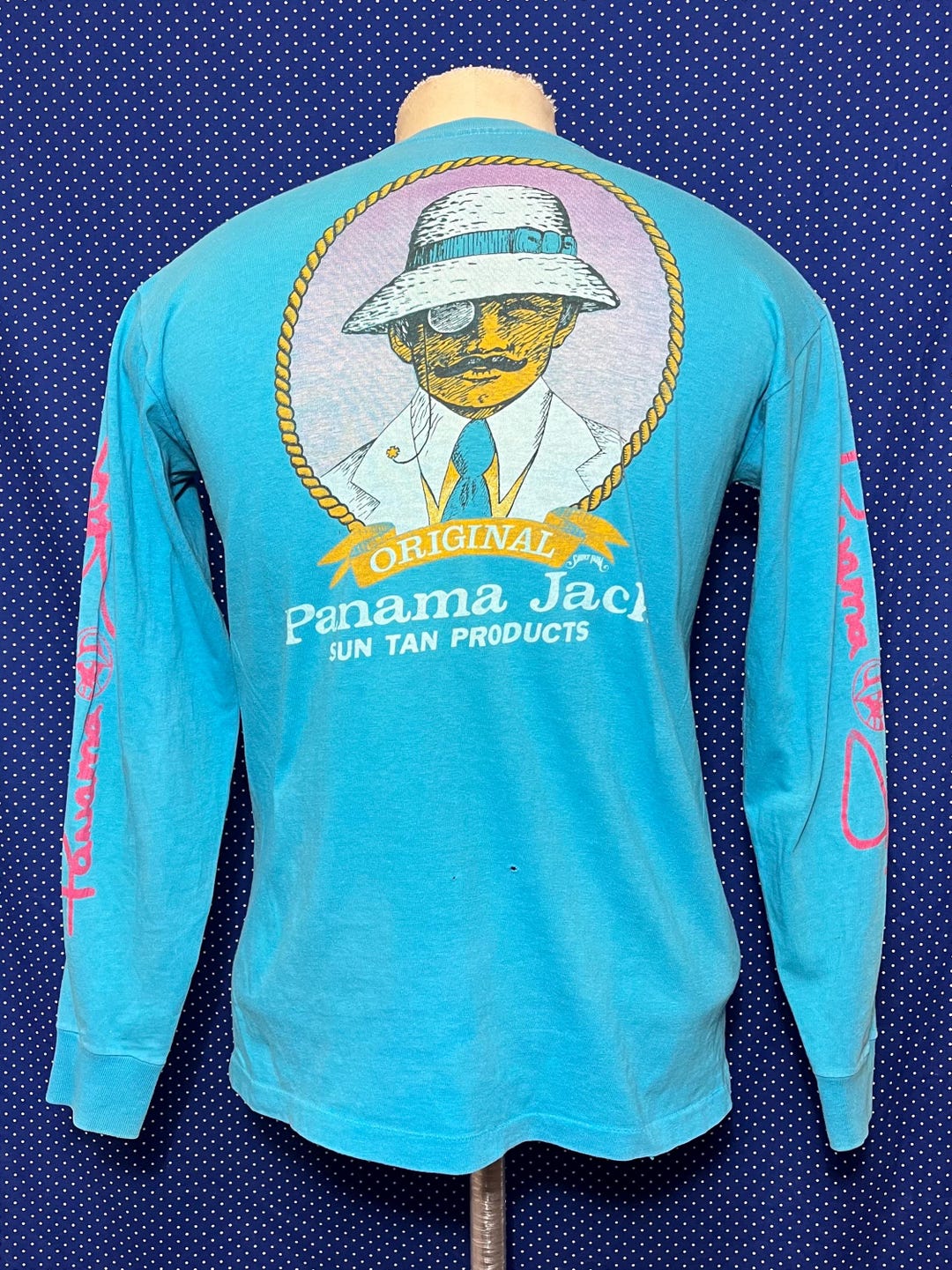 Vintage 1980s Panama Jack Long Sleeve T-shirt, Slim Medium - Etsy