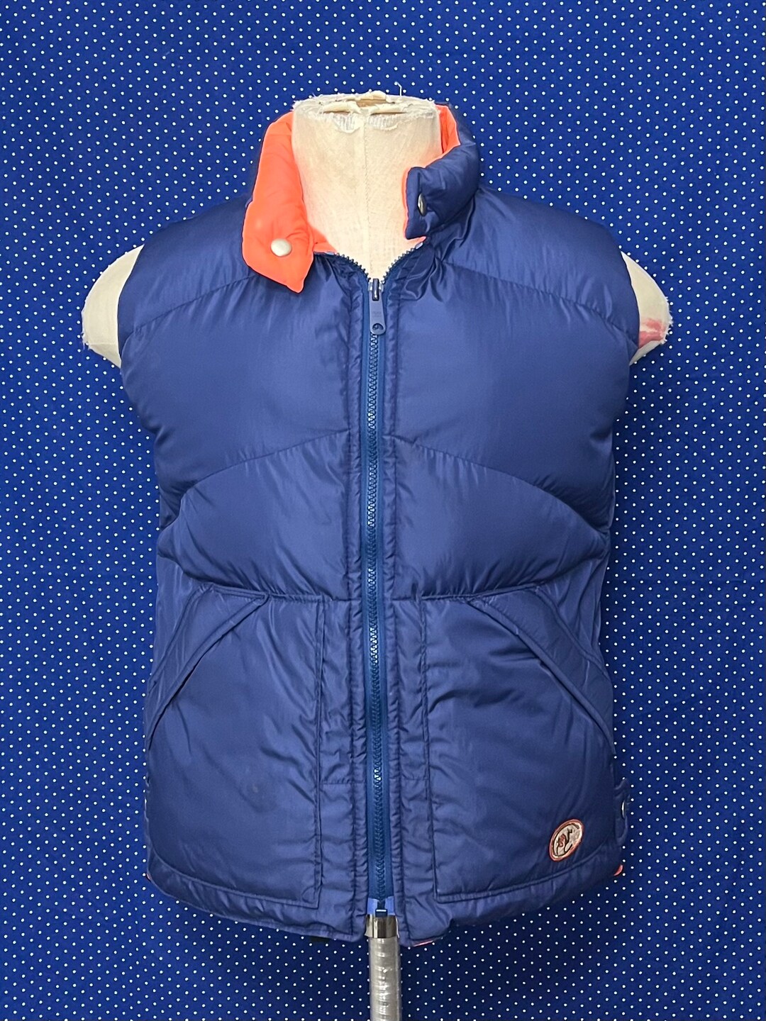 Vintage 1970’s-1980’s Reversible Down Filled Camel Brand Puffer Vest ...