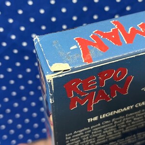 Repo Man 1984 VHS Tape - Etsy