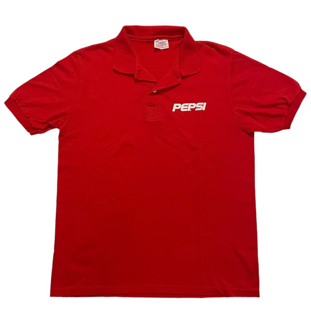 Vintage 1980’s Pepsi Polo Shirt, Slim Medium - Etsy