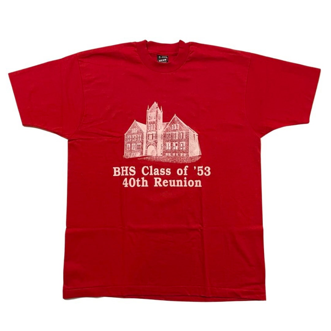 Vintage 1993 BHS Class of 1953 40th Reunion T-shirt, XL - Etsy