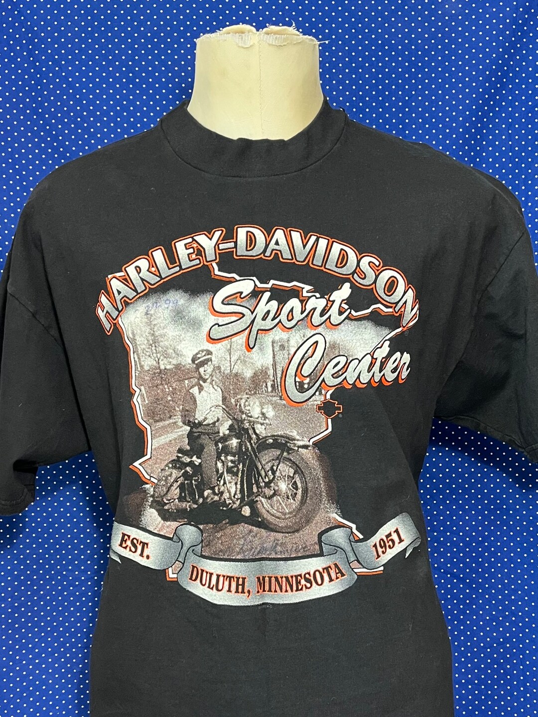 Beautiful Vintage 1998 Harley Davidson Minnesota T-shirt, Roomy Large ...