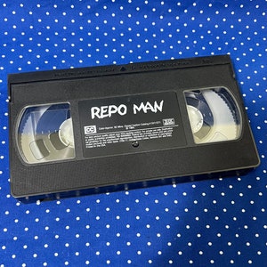 Repo Man 1984 VHS Tape - Etsy