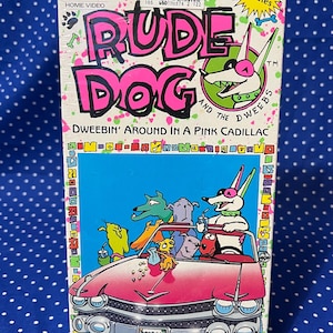 1990 Rude Dog and the Dweebs Cartoon VHS Tape, Dweebin’ Around in a ...