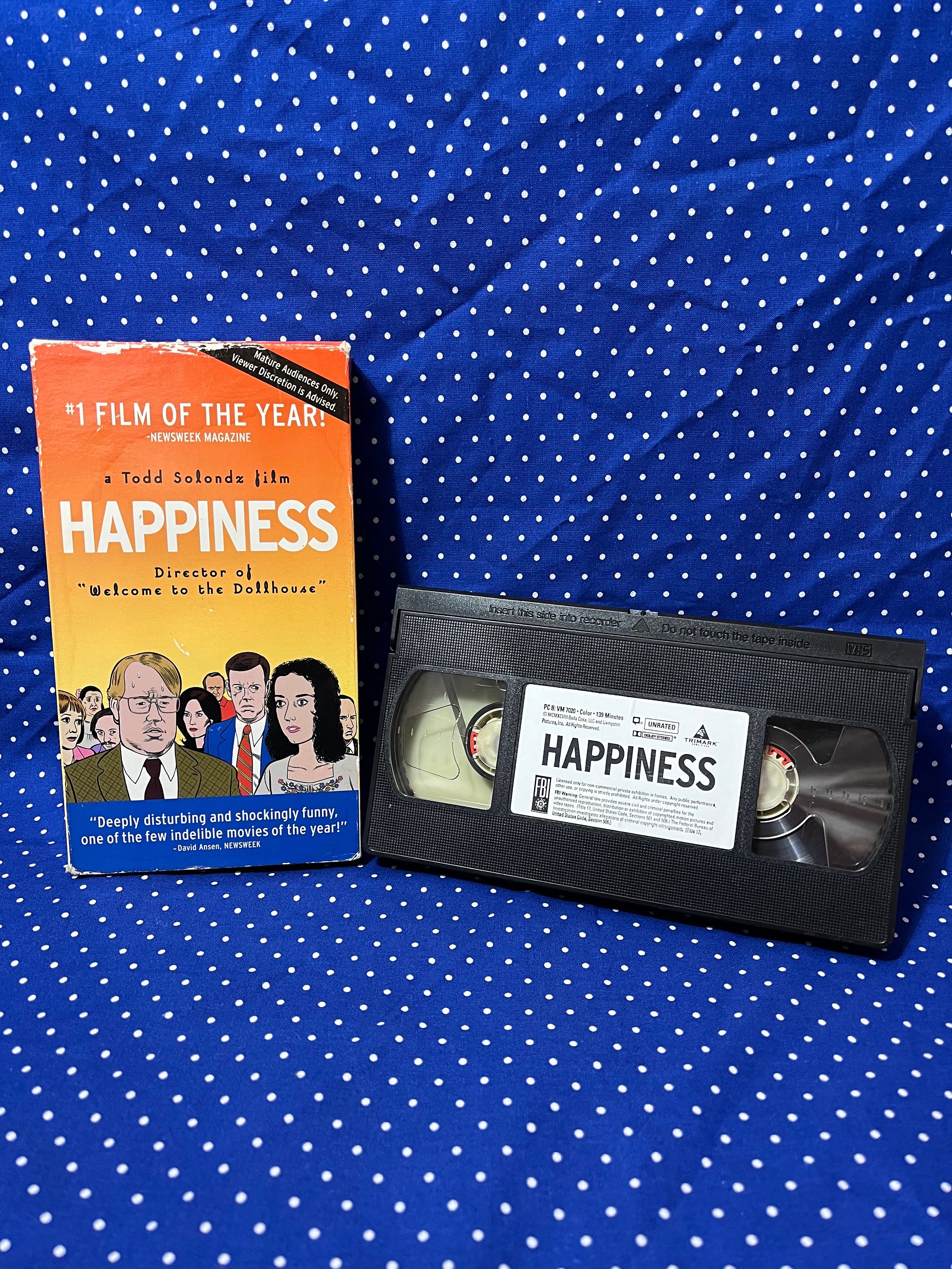 Happiness 1998 VHS Tape - Etsy