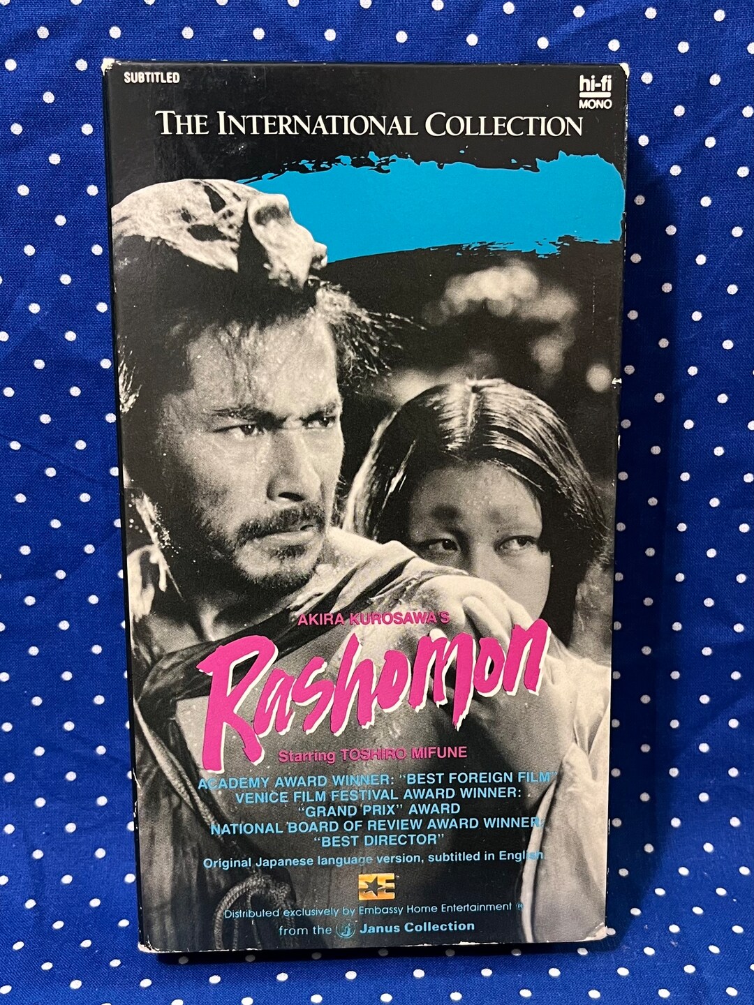 Rashomon (1950) VHS Tape - Etsy