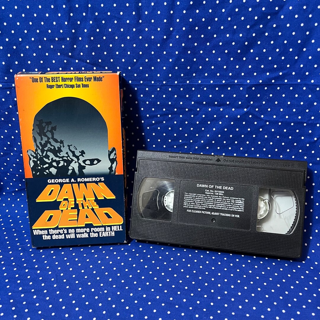 Dawn of the Dead VHS Tape - Etsy