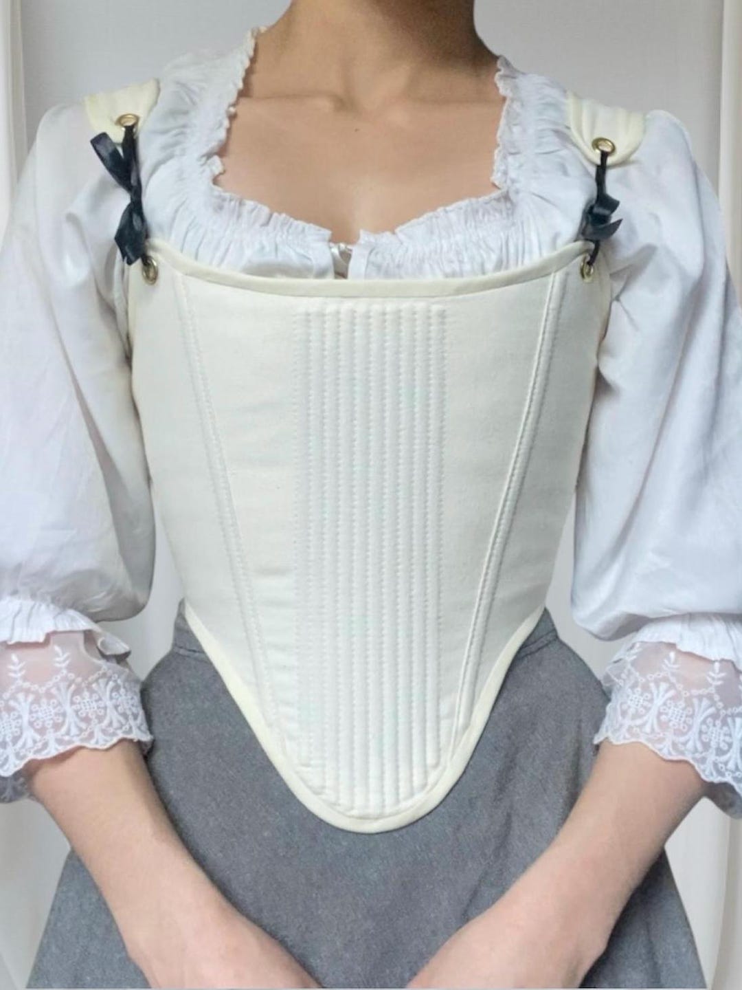 Handmade Custom Colour Stays Corset Front Lacing Renfaire, Cosplay ...